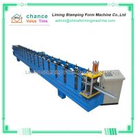 China 3.2T Gutter Roll Forming Machine , Aluminium Rain Gutter Making Machine for sale