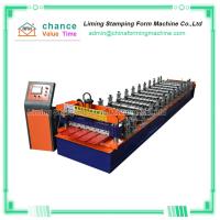 China G550 Mpa Roofing Sheet Roll Forming Machine Hydraulic Cutting for sale