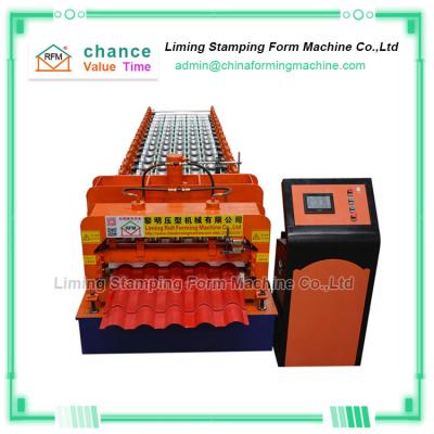 China Gi Concrete Tiles Making Machine , HRB90 Metal Roofing Machine for sale