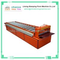 China Steel Roof Panel Roll Forming Machine 1000mm Feeding width for sale