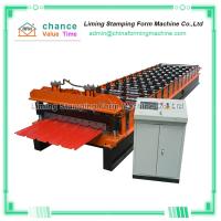 China Q235 Iron Sheet Making Machine , 6000KGS Roof Sheet Forming Machine for sale