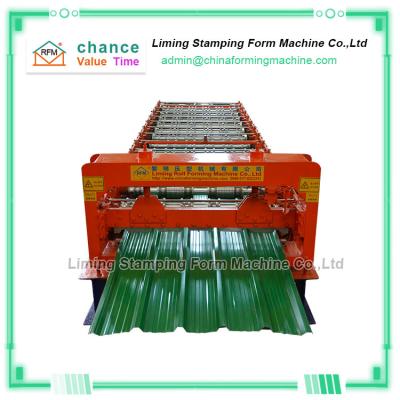 China Corrugated Roofing Sheet Roll Forming Machine PPGI Sheet for sale