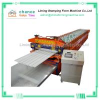 China Corrugated PPGI Profile Sheet Manufacturing Machine 16m/min for sale