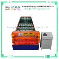 China 5.5kw Plate Forming Machine , ISO Steel Roof Roll Forming Machine for sale