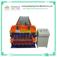 China 15m/Minute Roofing Sheet Roll Forming Machine Glazed Metal for sale