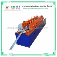 China PLC Metal Door Garage 1.2mm Rolling Shutter Machine Automatic for sale