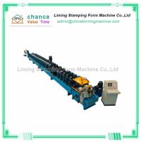 China SGS 0.9mm 35m/Min Steel Roll Forming Machine For Metal Fence Posts for sale