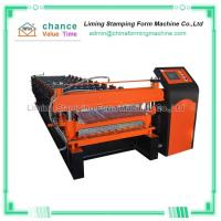 China Double Layer Metal Roof Making 0.8mm Custom Roll Forming Machine for sale