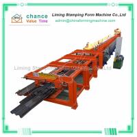 China Three Wave 30m/Min Speed Highway Guardrail Roll Forming Machine for sale