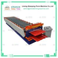 China Fully Automatic Roof Slab 0.3mm Double Layer Roll Forming Machine for sale