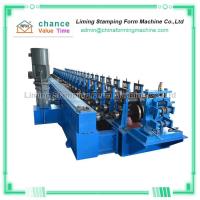 China Plc Adjustable Speed Photovoltaic Bracket 15kw Steel Roll Forming Machine for sale