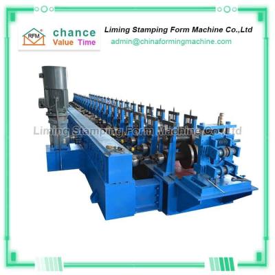 China Plc Adjustable Speed Photovoltaic Bracket 15kw Steel Roll Forming Machine for sale