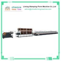 China Precise 7 Inch Touch Screen Steel Door Frame Making Machine Plc for sale