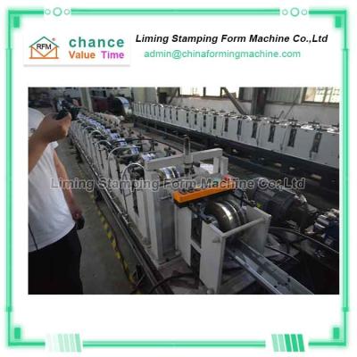 China 0.3mm High Precision Anti Theft 350mm Door Frame Roll Forming Machine for sale