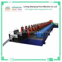 China 0.3mm Customized Shelf Column Liming Roll Forming Machine for sale