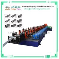 China Steel Solar Stent 2mm Portable Roll Forming Machine for sale
