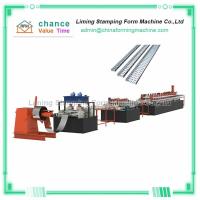 China Multiple Perforated Steel Cable Bridge Rollform Equipment 220v 60hz for sale