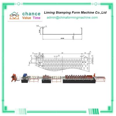China Delta Electric Control Cable Tray Roll Forming Machine 380v 60hz for sale