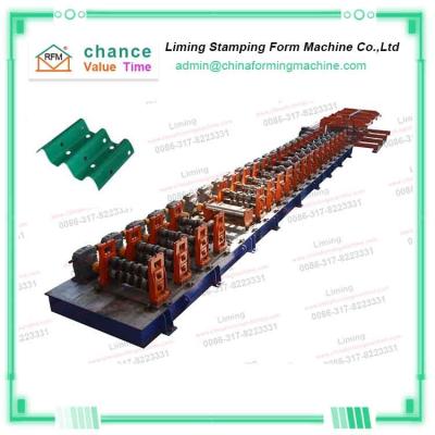 China 1mm 20m/Min 16 Row Guardrail Roll Forming Machine Automatic for sale