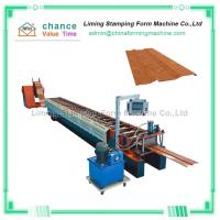 China 20m/Min Exterior 220v Wall Panel Machines Steel Plate Tile Making for sale