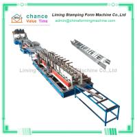 China 860mm Perforated Steel Roll Former Cable Bridge Machine 15m/Min for sale