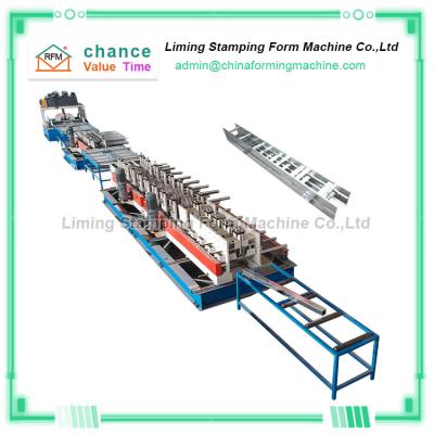 China 860mm Perforated Steel Roll Former Cable Bridge Machine 15m/Min for sale