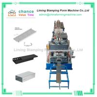 China 2.5mm Thick Punching Plc Cable Tray Roll Forming Machine for sale