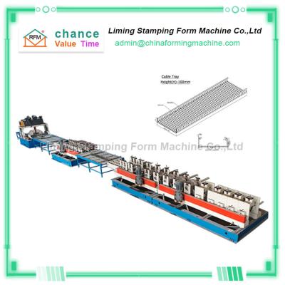 China Automatic Type Change Cable Tray Sliding Rollformers for sale