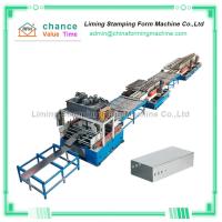 China Gr15 Trunking 0.3mm Cable Tray Roll Forming Machine 380v for sale