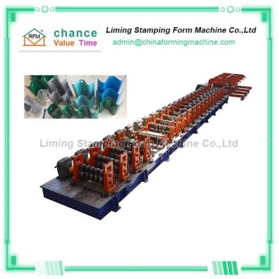 China 1mm Customized Expressway Highway Guardrail Roll Forming Machine Auto Material Collection for sale