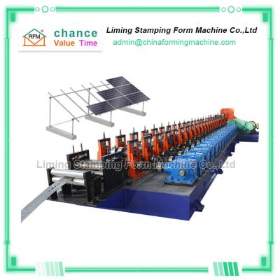 China Rotating Photovoltaic Support Cold Roll Forming Machine Automatic for sale