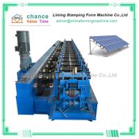 China 60m/Min Solar Mounting Rollformers Machine Rotary Punching for sale
