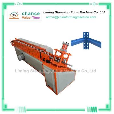 China 15m/Min 220V Storage Rack Roll Forming Machine Driven By Siemens Motor for sale