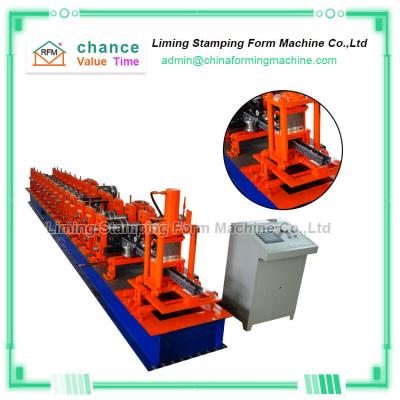 China Aviation Plug Shelf Column 3mm Rack Roll Forming Machine 380v 220v for sale