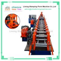 China Error ±1 Mm 220v 0.8mm Rack Roll Forming Machine Automatic Quick Punching for sale