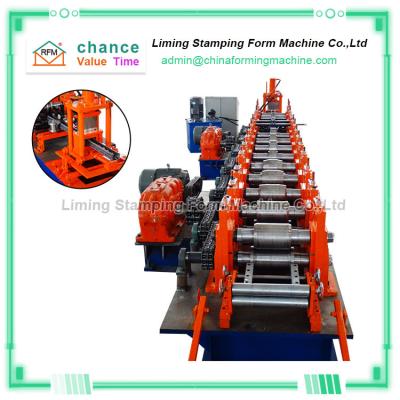 China Error ±1 Mm 220v 0.8mm Rack Roll Forming Machine Automatic Quick Punching for sale