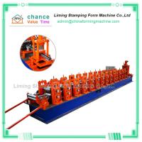 China Three Piece Knife Rollformer Hydraulic Cutting Semi Automatic for sale