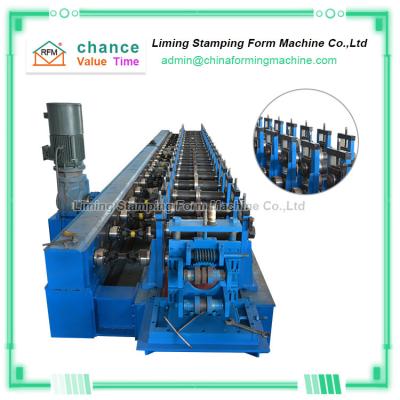 China Automatic Solar Pillar Channel Roll Forming Machine 40m/Min for sale