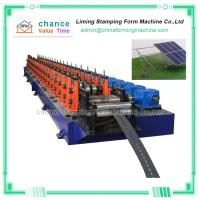 China 20m/Min High Speed Roll Forming Machine Reducer Drives Photovoltaic Support for sale