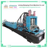 China Roof Truss Purlin Roll Forming Machine One Piece Cast Intermediate Plate Cz Adjustable for sale