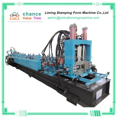 China Roof Truss Purlin Roll Forming Machine One Piece Cast Intermediate Plate Cz Adjustable for sale