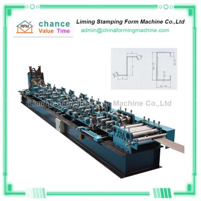 China Gr12 Roller Kun Automatic C Purlin Roll Forming Machine For Roof Decoration for sale