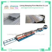China Through Shaft 1.0mm Thick Cable Tray Roll Former for sale