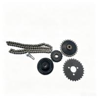 China High Precision Engine Timing Chain Kit Tensioner Guide Wheel Timing Sprocket Replacement For Honda CD110 Motorcycle for sale