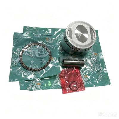 China Anti-Wear Aluminum Alloy 56.5mm Piston Kit With Rings Pin Circlips For HJ125 EG Motorbike Engine for sale
