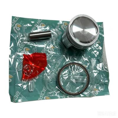 China High Durability 51mm Engine Piston Assembly Direct Replacement For Haojue115 51MM  Motorcycle for sale