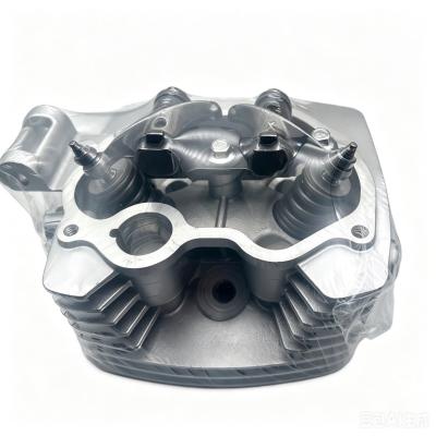 China Heat Resistant Intake Exhaust Valve Full Cylinder Head Assembly Repair Parts For CG200 Motorcycle for sale