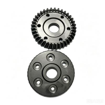 China 13T 37T Tricycle Disc Gear Assembly Heavy Duty Steel Transmission Gear for 150cc 200cc 250cc Tricycle for sale