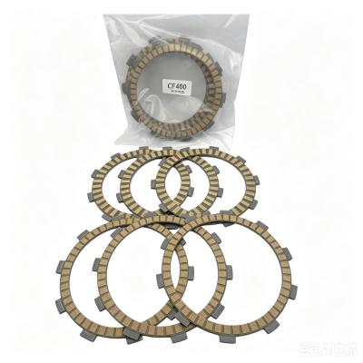 China CF400 Clutch Plate Kit 3 Wide Friction Plates + 3 Narrow Friction Plates Replacement for CFMOTO CF400NK Motorcycle for sale