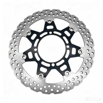 China Motorcycle Brake Disc Rotor High Carbon Steel Replacement Brake Disk For Kawasaki KLX250SM Supermoto for sale